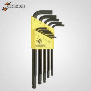Bondhus 0.05 3 8 13 PCS Ball End L Wrench Set 10937